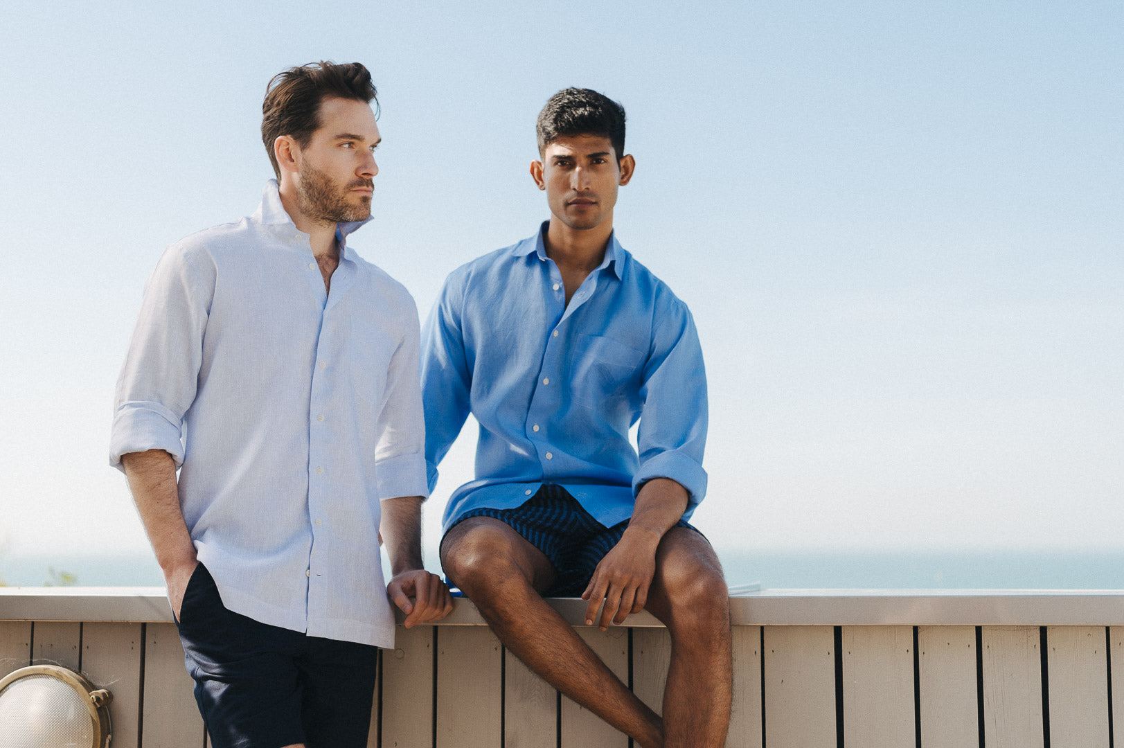 Luxury Men's Classic Fit Linen Shirts | Budd Shirts – Budd London