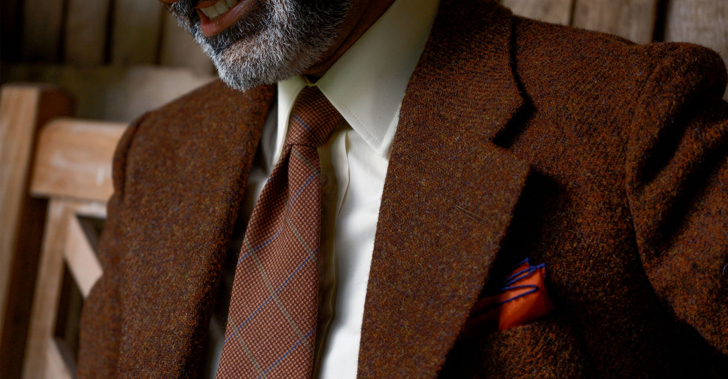 Luxury Wool Ties | Budd Shirts – Budd London