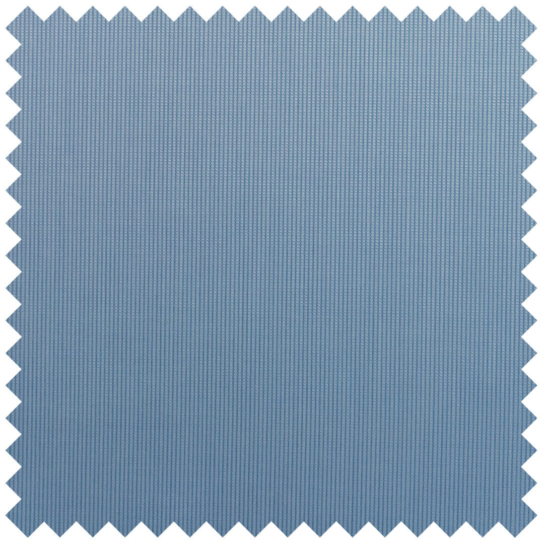 Swiss Organic Pique Made to Measure Shirt in Blue | Budd Shirts – Budd ...