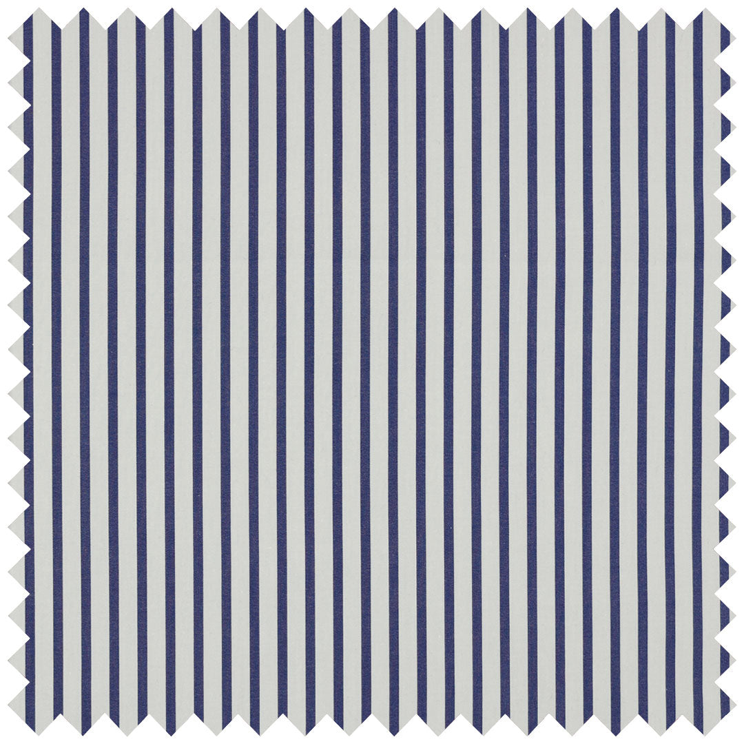 Loro Piana Navy Blue Pencil Stripe – Budd London
