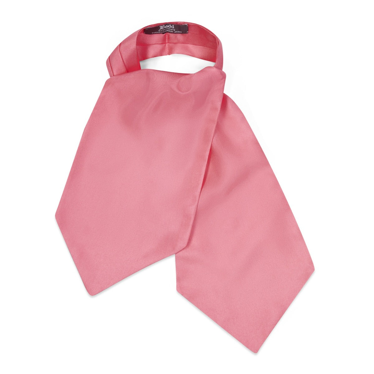 Plain Silk Cravat in Pink – Budd Shirtmakers Ltd