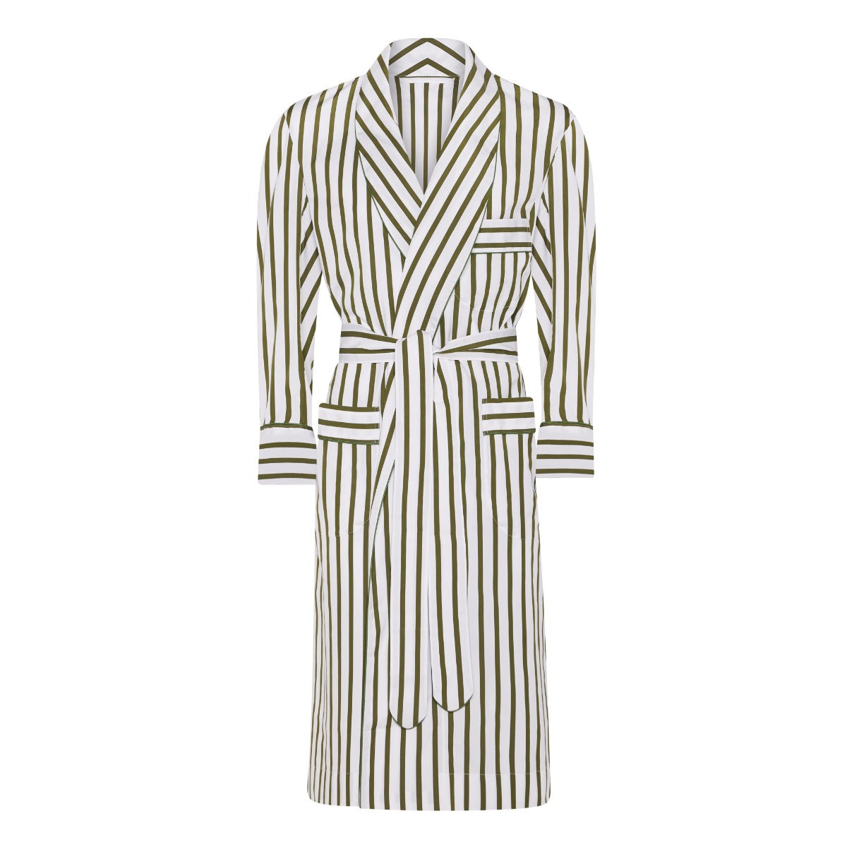 WM Brown Cocktail Stipe Dressing Gown – Budd London